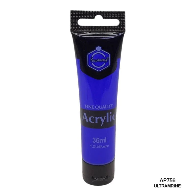 Deep Ultramarine Blue Acrylic Paint - Rich Pigment for Artists – Inkarto