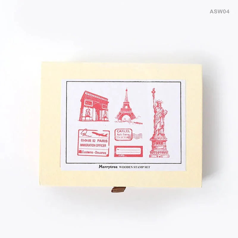 Wooden Decorative Stamp Code Asw04 – Inkarto