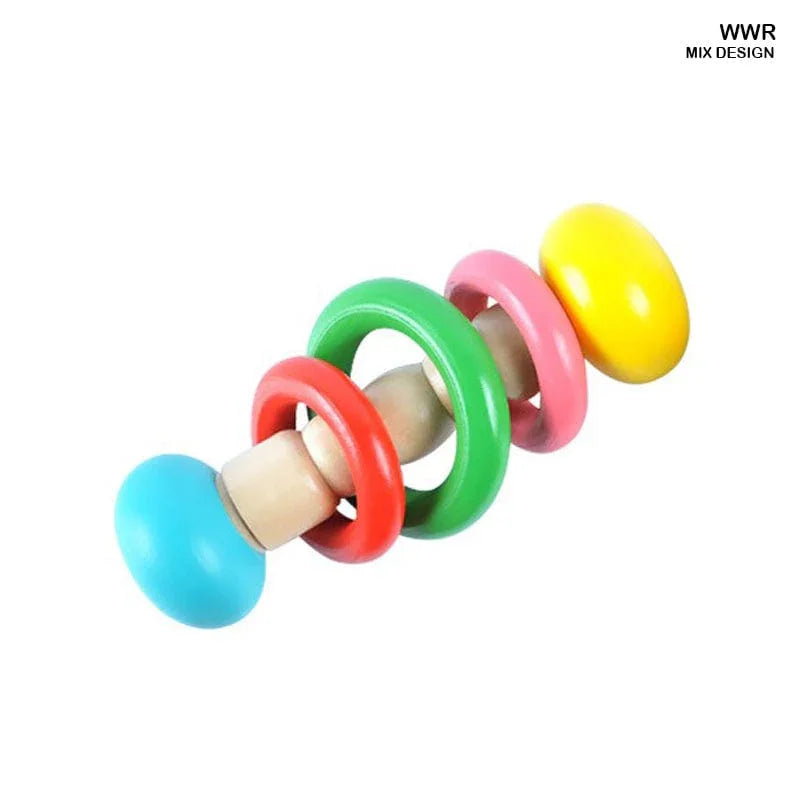Wt Wooden Rattle 1Pc – Inkarto