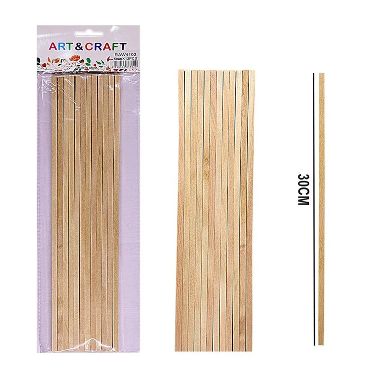 Shop Premium Wooden Craft Sticks Online | Inkarto