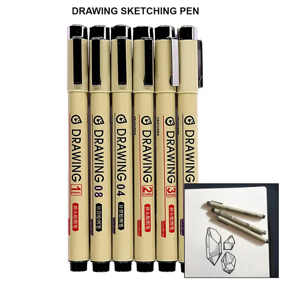 From Sketch to Scribble: Shop Mandala & Art Pens Variety – Inkarto