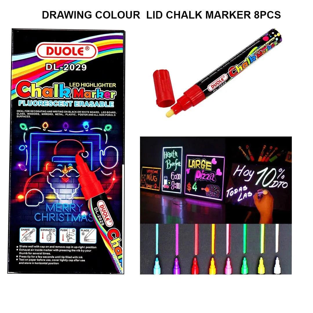 LED Chalk Marker (8 pieces) – Inkarto