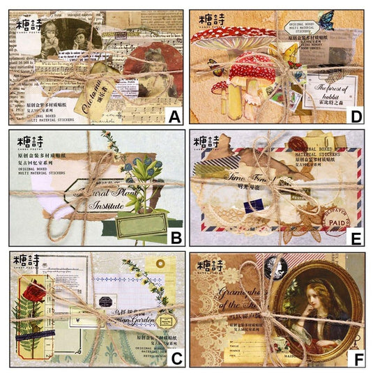 Vintage STickers for Journal | Inkarto