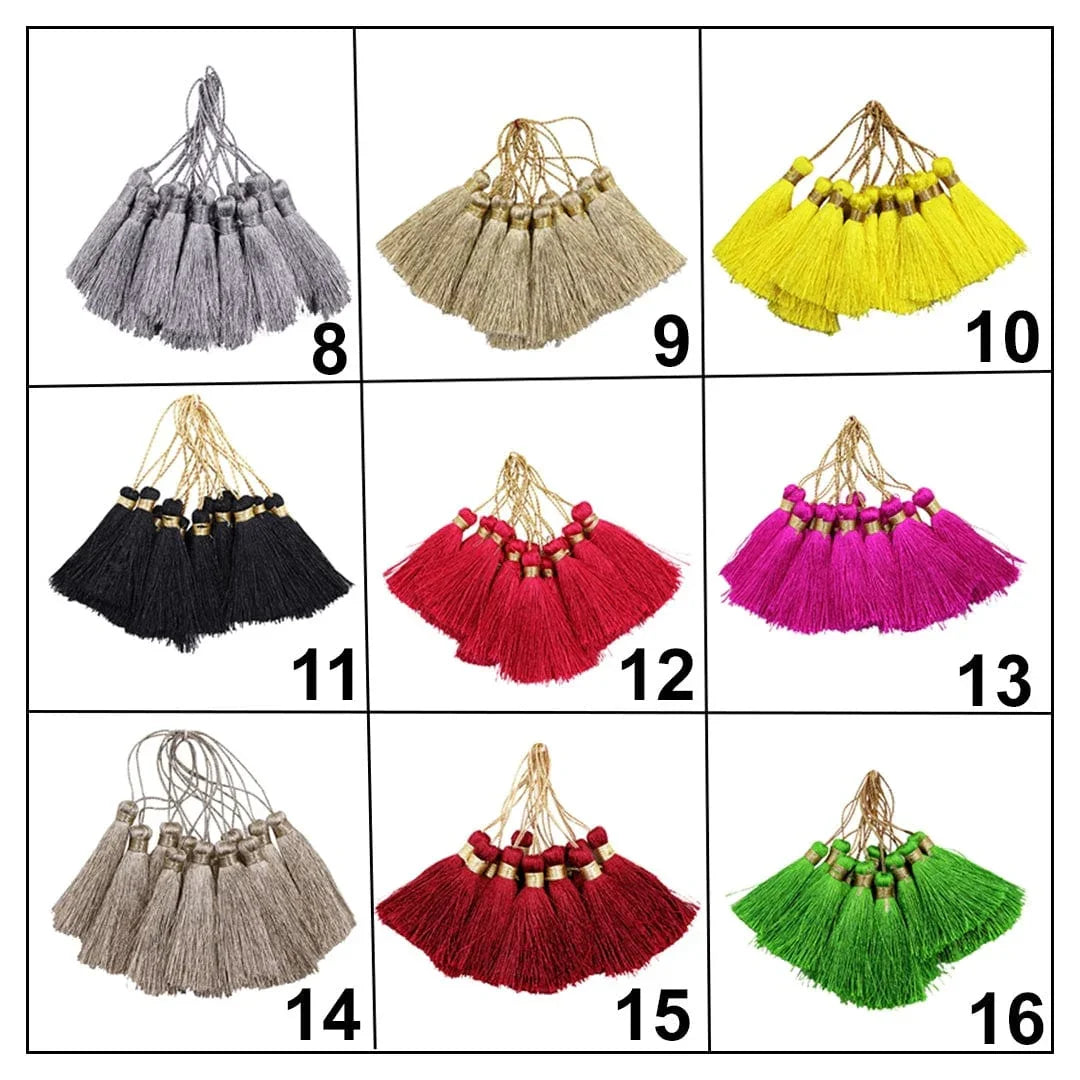 DIY Craft Tassels For Keychains 12Pcs – Inkarto