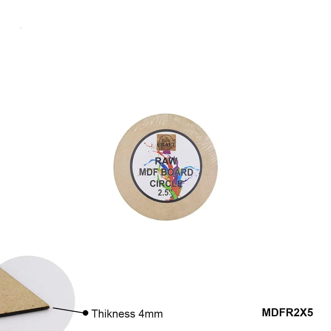 Mdf Cutout Round 2.5Inch (contain 10 unit) – Inkarto