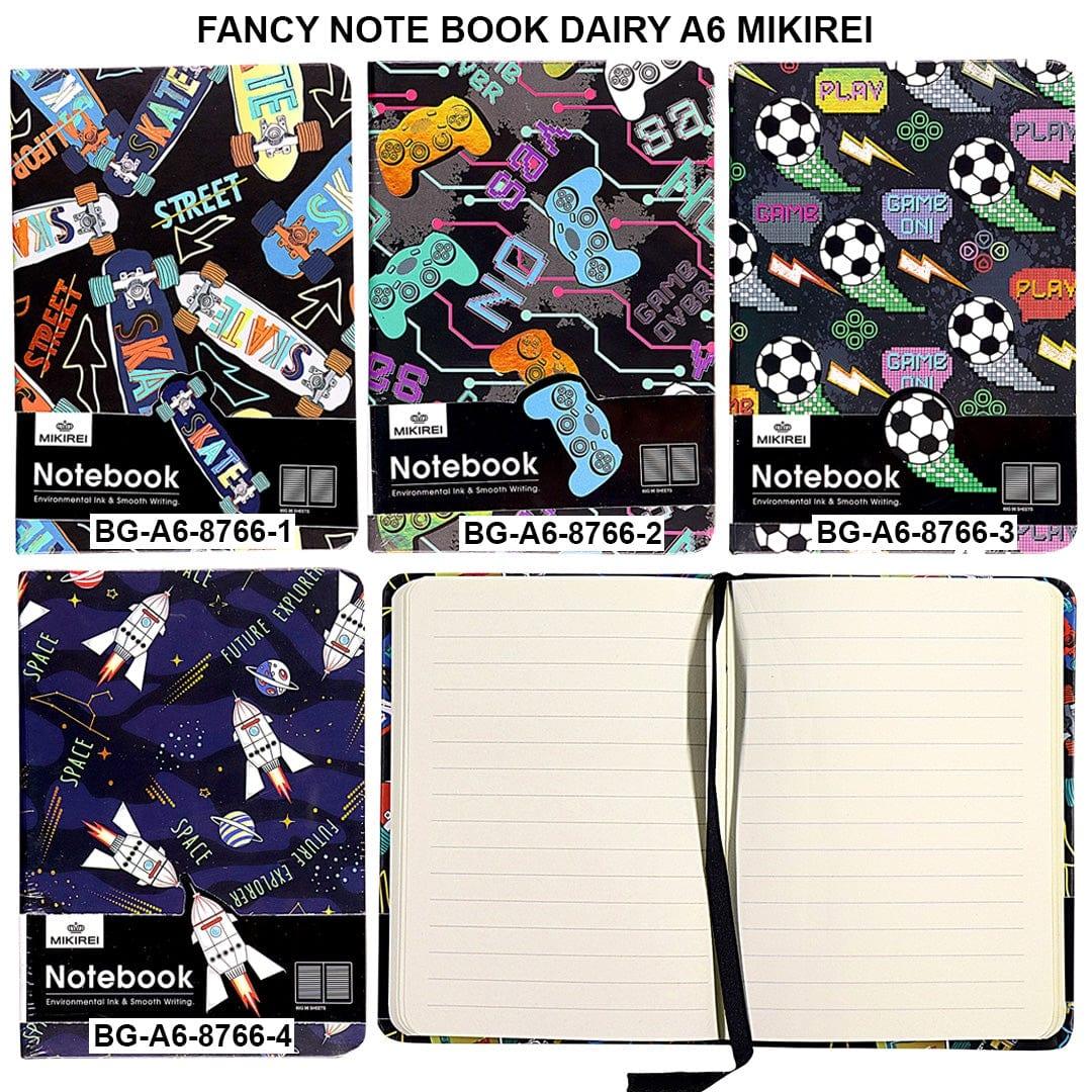 Journal Fancy Diary I Ruled & Undated I A6 I 100 Sheets