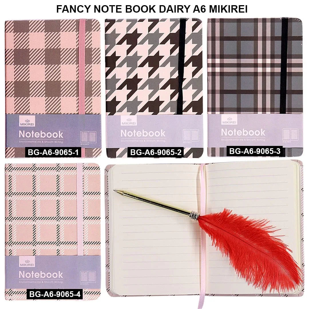 Journal Fancy Diary I Ruled & Undated I A6 I 100 Sheets Contains 1 Dia ...