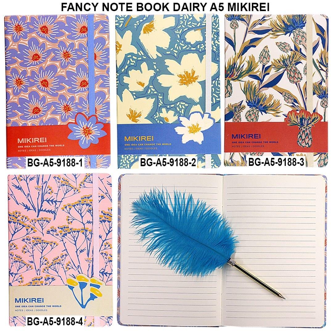 Fancy A5 Journal Diary: Ruled, Undated, 100 Sheets – Inkarto