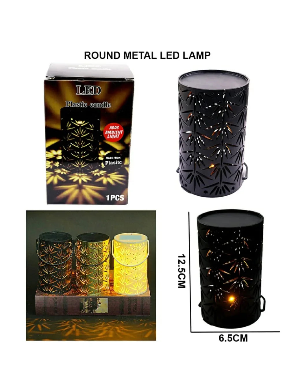 Round Metal Led Lamp Raw4203 – Inkarto