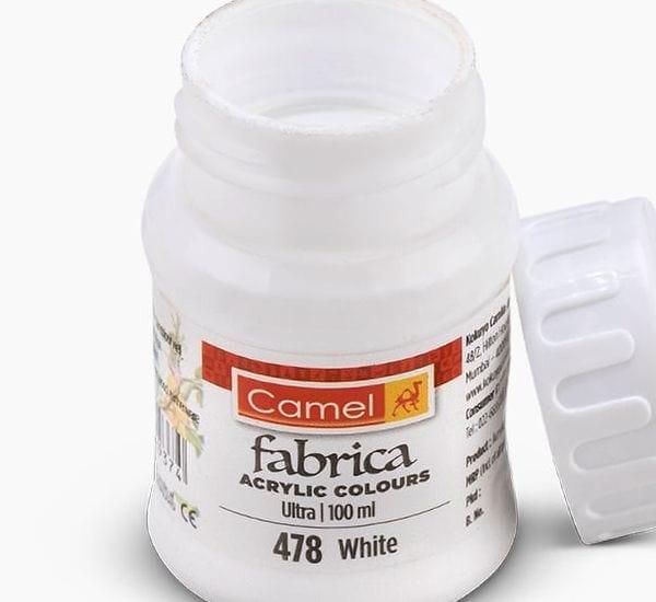 478 White camel Fabrica acrylic colours-100ml – Inkarto