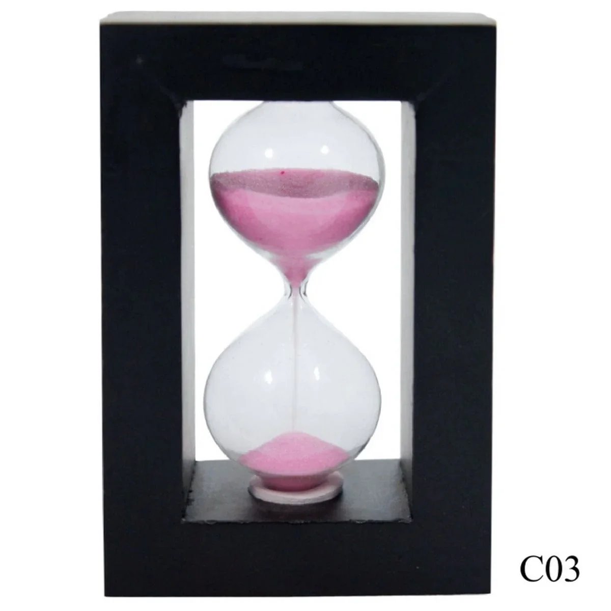 Sand Timer Wooden Small 3.4 x 2.3inch