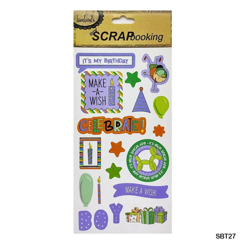 Scrap Book Sticker Code Sbt27 – Inkarto