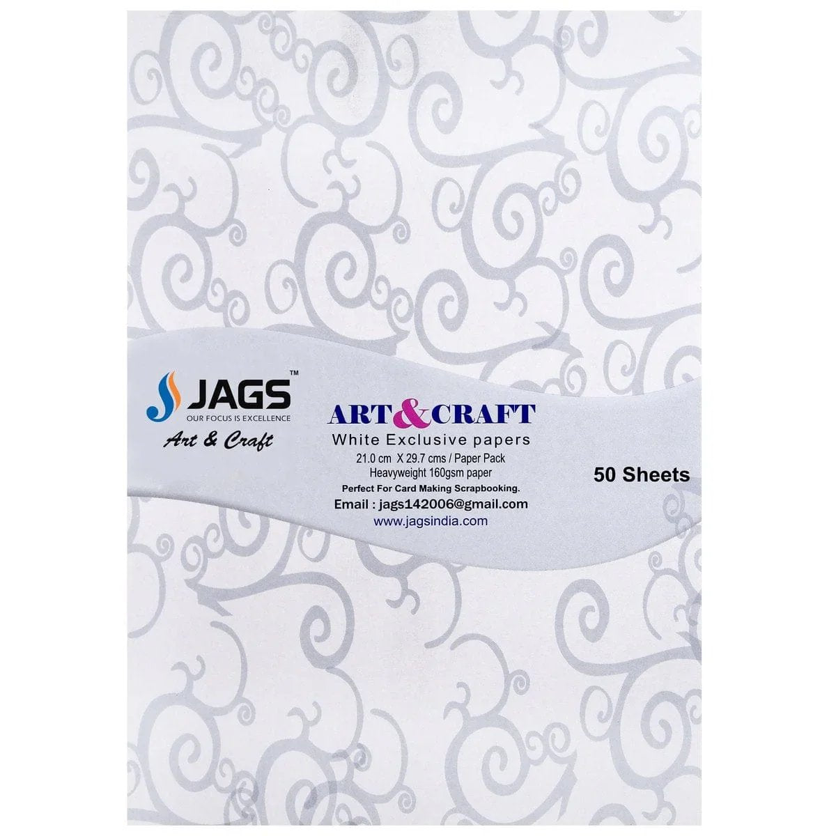 Scrapbooking paper packs ,printed greeting papers of Paper Jags A5 Whi ...