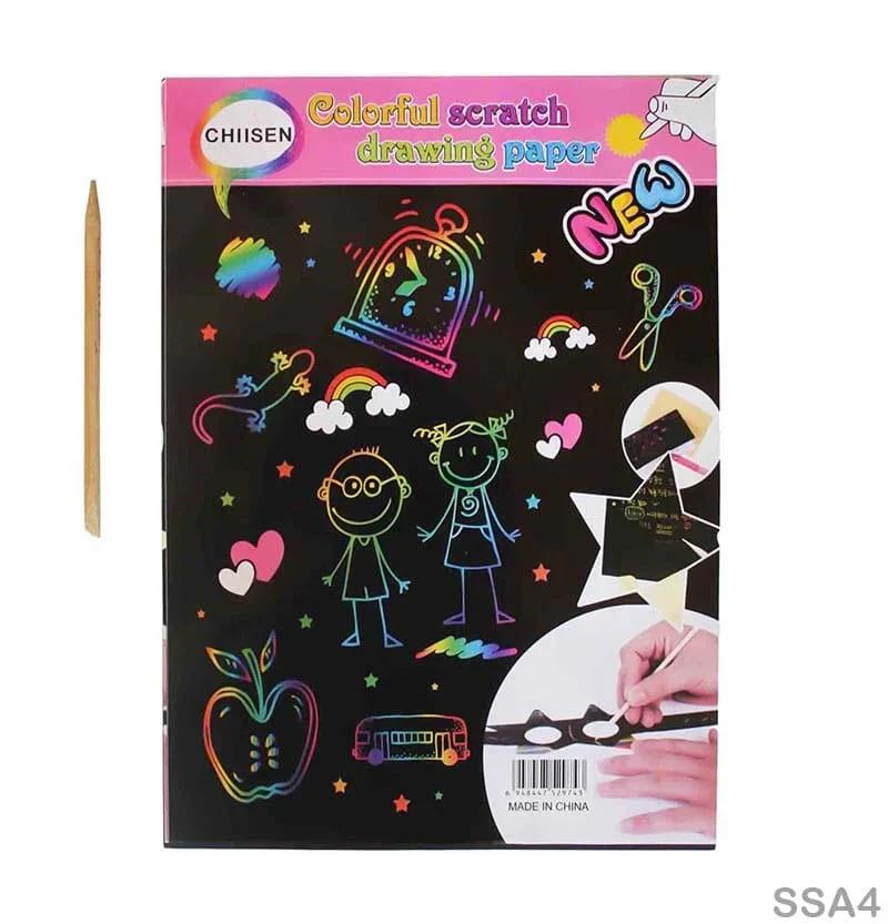 Scratch Sheet A4 10 Sheets (Ssa4) – Inkarto