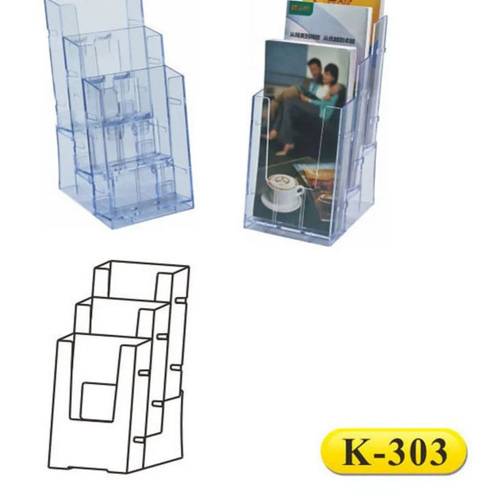 Sleek and Sturdy: 3-layer Display Stand Set for Professional Presentat ...