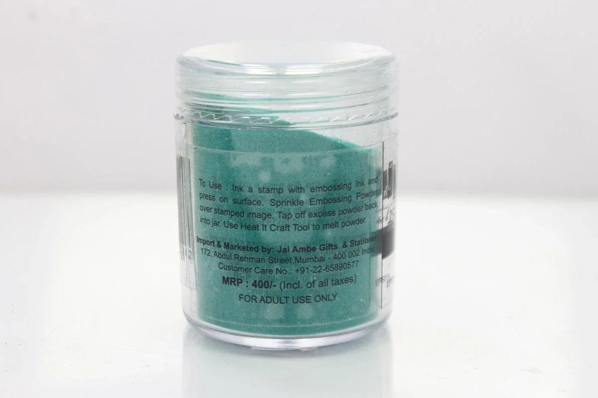 Solid Green Embossing Powder – Inkarto