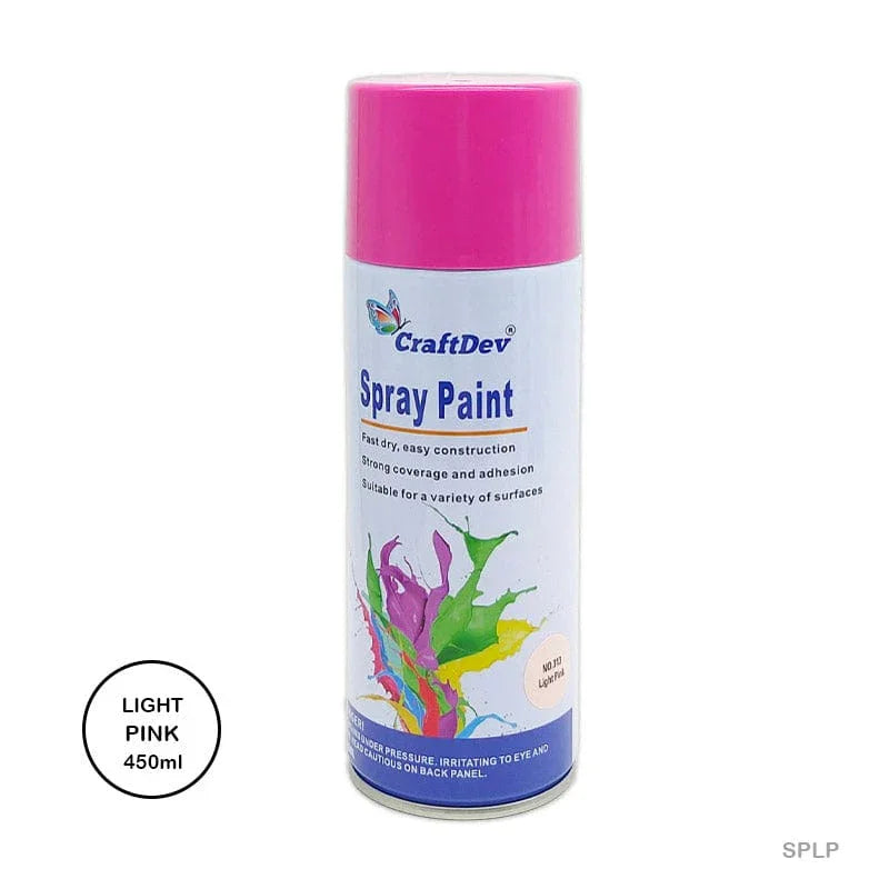 Soft Light Pink Spray Paint 450ml - Smooth Finish – Inkarto